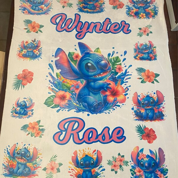 Bundle 4 Stitch Splash and Watercolor Digital Design PNG File for ...