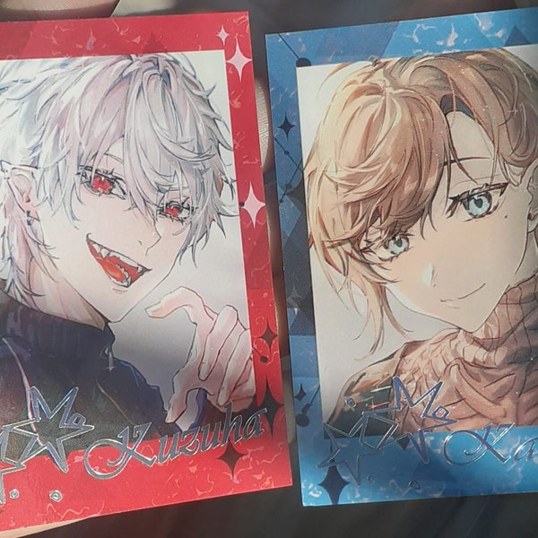 NIJISANJI EN Vtuber Noctyx Fake Polaroid - Etsy