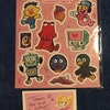 Dont Hug Me Im Scared DHMIS Die Cut Vinyl Sticker Sheet 6.5 X 5.5 10 ...