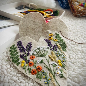 Daphne Hand Embroidery Kit by Hannah Burbury Designs® - Etsy