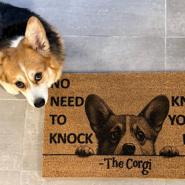 American Bully Door Mat, Funny We Know You ARE Here Door Mats, American ...