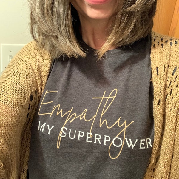 Empath Shirt Empathy is My Superpower Tshirt Psychic Shirt Chakras ...