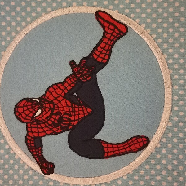 Embroidery Design Spiderman Superhero Pes Hus Jef 5 Sizes - Etsy