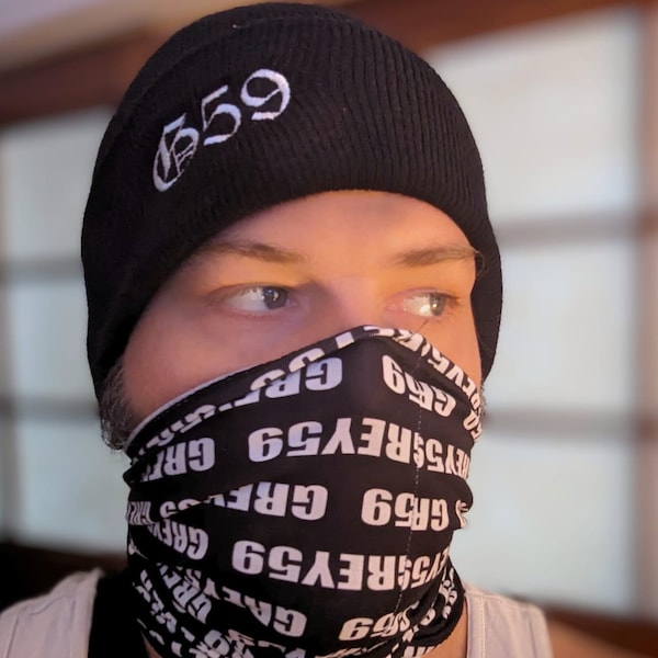 GREY59 Neck Gaiter - Etsy