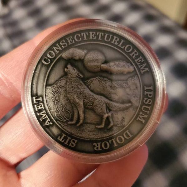 Resident Evil Lei Coin | Metal - Etsy