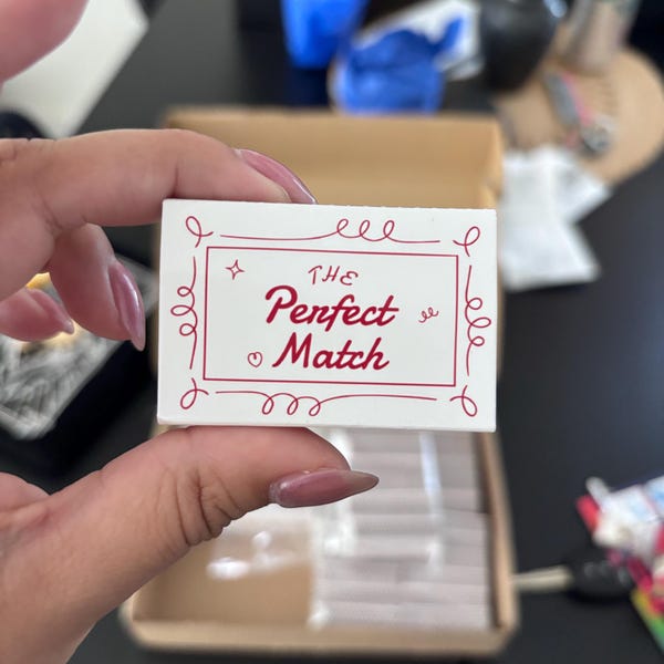 Custom Wedding Matchbooks the Perfect Match Wedding Favor Personalized ...