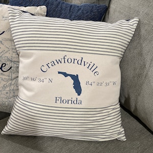 Custom Nautical Flag Pillow - Etsy