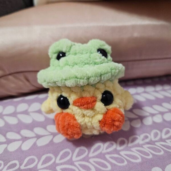 Crochet Pocket Frog Plushie ~ Mini Frog ~ Froggy ~ Stuffed Animal ...