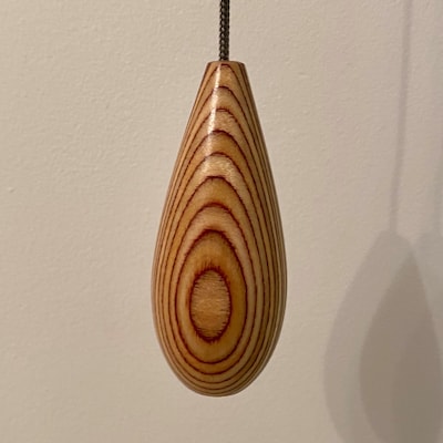 Wooden Light Pull Cord Pull Handmade From Irish Laburnum - Etsy