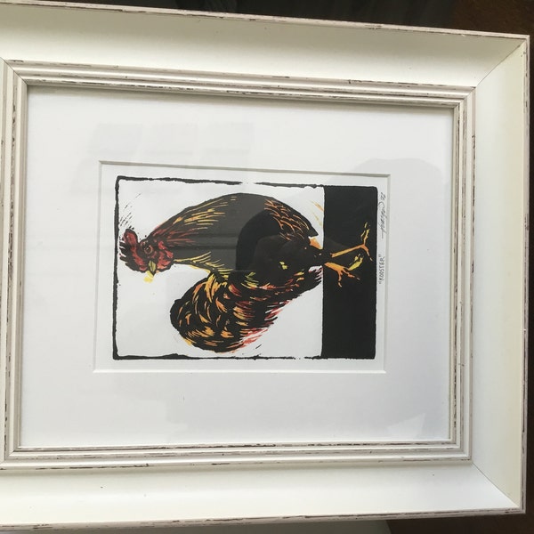 Wheel | Car - Original Artwork Linocut Print - Etsy