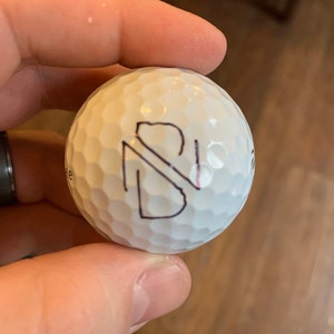 Golf Ball Stencil Triangle Alignment - Etsy