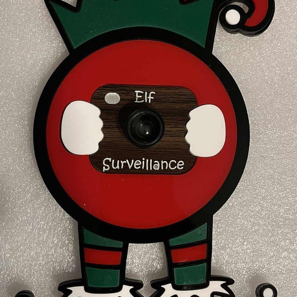 Santa Cam Lens for Ornaments, Christmas Santa Camera Lens, Santa Cam ...