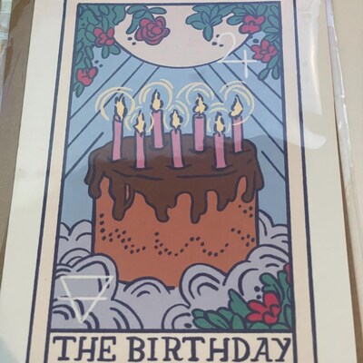 The Graduation Graduation Tarot Card Gender Neutral Greeting Card ...