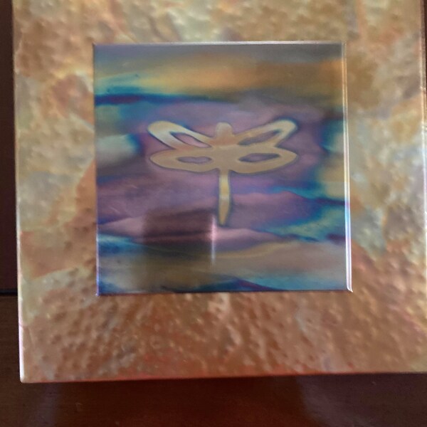 Cherry Blossoms, 11 X 15”, Copper Fire Painting - Etsy