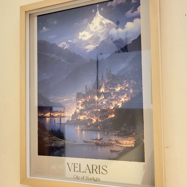 Velaris Poster|acotar| Boho Poster |digital Download| Night Court ...