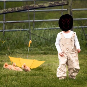 Linen Ladybird, Ladybug Flutter Sleeve Jumpsuit. 0-6 Years. - Etsy