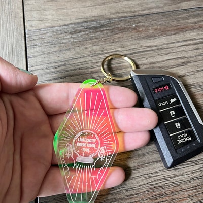 Keychain, 333, Cool Keychain, Aesthetic Keychain, Holographic Keychain ...