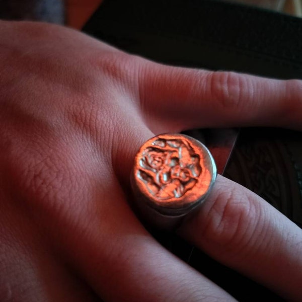 King Arthur Pendragon Coat of Arms Signet Ring - Etsy
