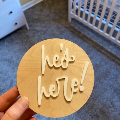 We're Having A Baby Sign It's A Boy Sign It's A - Etsy