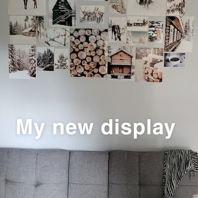 25 Prints Winter Wall Art, Christmas Prints, Gallery Wall Set, Holiday ...