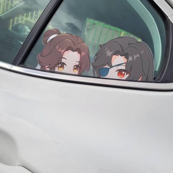 Wuthering Waves Peeker Stickers | Jiyan Peeker Stickers | Wuthering ...