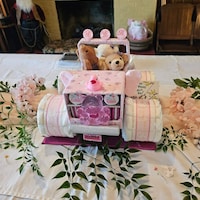 Tractor Diaper Cake - Etsy