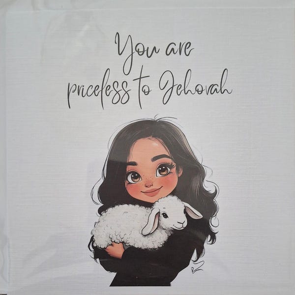 Thank You Card - Reflecting Jehovah’s Love | Gratitude Card for Acts of ...