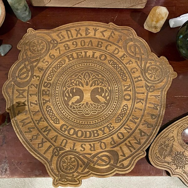 Ouija Board "celtic Spirit" -- Occult Paganism Wicca Divination ...