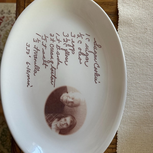 Handwriting Plate, Handwritten Gifts, Personalised Plate, Gift for ...