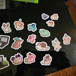 Croc Dog Sticker / Shiba Inu Sticker / Puppy Sticker / Animal Sticker ...