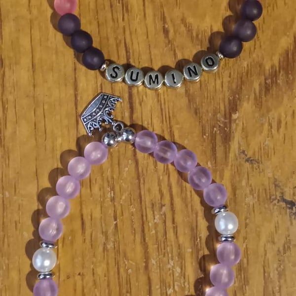 Ressha Sentai Toqger Handmade Custom Bead Kandi Bracelets - Right ...