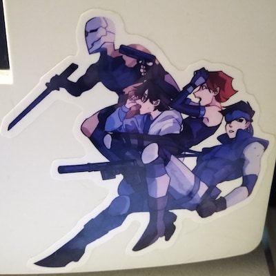 Metal Gear Solid MGS1 Sticker - Etsy