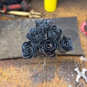 DIY Mini Sheet Metal Rose - Etsy