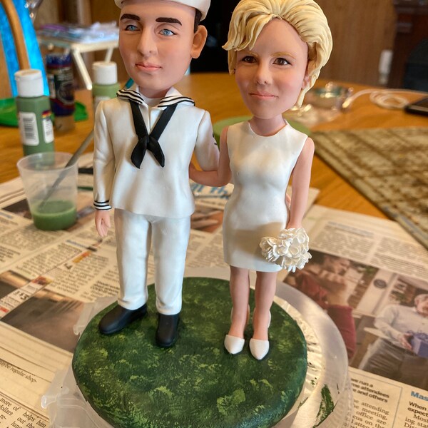 Rush Wedding Cake Toppers, Rush Order, Fast Shipping, Bride and Groom ...