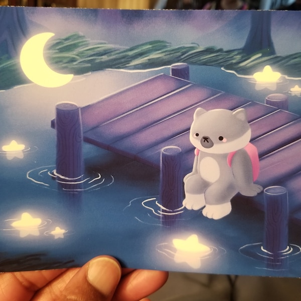 Bus Stop Company | Whimsical Illustration Cute Forest Friends and Girl ...