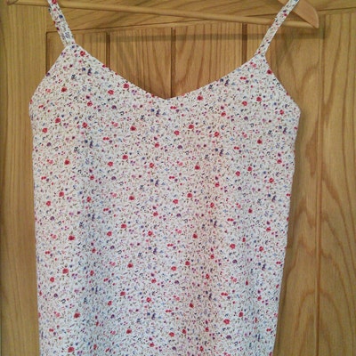 Anita Camisole Sewing Pattern PDF Sizes 6-24 Size Inclusive Video Tutorial Instant Download Cami ...