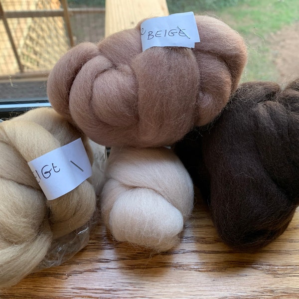 BULKY MERINO WOOL Tops , Chunky Wool, Chunky Yarn ,bulky Yarn, Thick ...