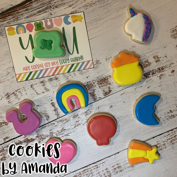 Instant Download St. Patrick's Day YOU Are Cereal-sly My Lucky Charm ...