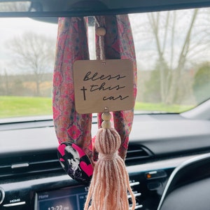 Car Charm, Boho Decor, Car Decor, Car Essential Oil Diffuser, Car ...