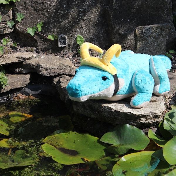 Grinning Gator PDF Sewing Pattern/ Loki Alligator Croki Free Add On ...