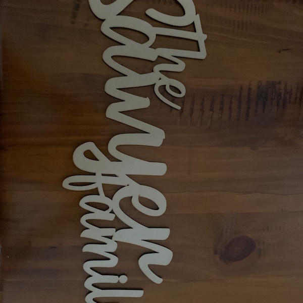 MDF Wooden Name | Laser Cut MDF 3MM | Wood Name | DIY Name | Raw Mdf ...