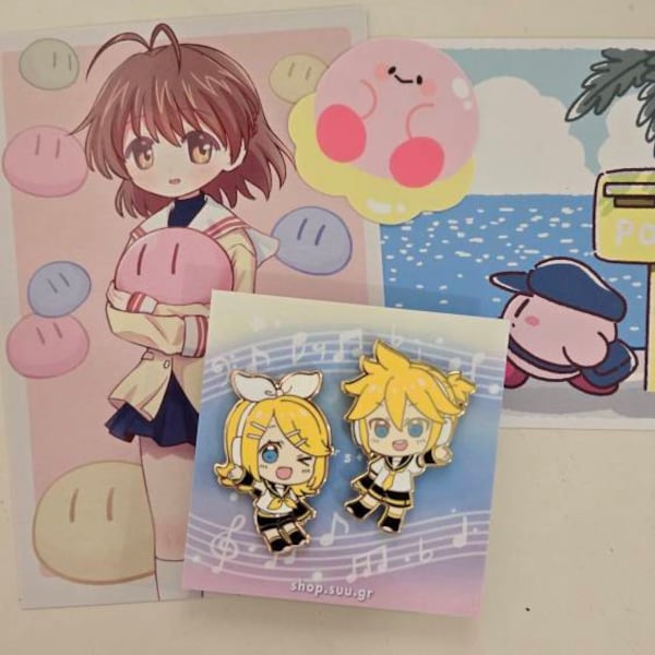 Virtual Vocalist Len Hard Enamel Pin - Etsy