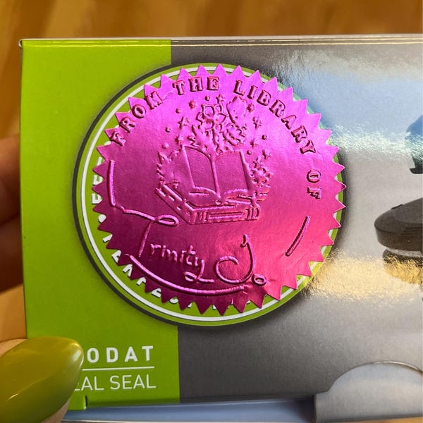 Personalized Address Stamp Labels Self Ink 3 Line Modern Business ...