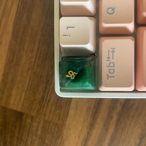 Gold Snake Esc Mechanical Keyboard Keycap Cherry Mx, Resin, Custom ...