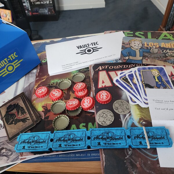 Un-official Handmade Fallout 4 Gift Box - Etsy