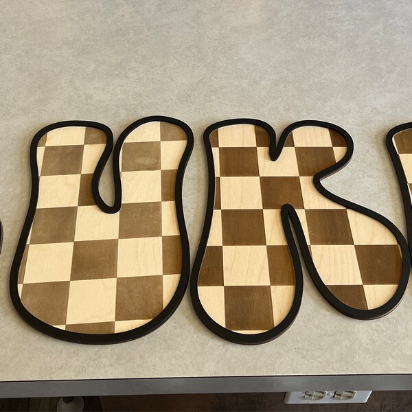 Rad Little Dude Sign Smiling Sign Checked Sign Boys Room Lightening ...