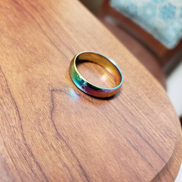 Stainless Steel Engraved LGBT Symbol Rings: Gay, Lesbian, Pansexual ...