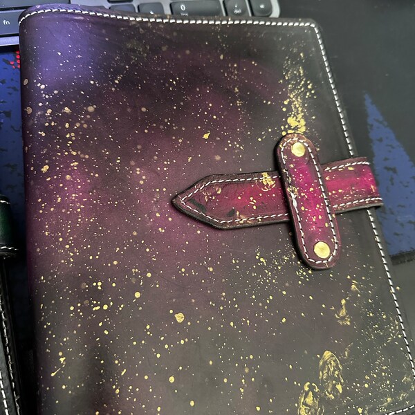 Disc Bound Planner Folio Cover | Da Vinci Leather | PLDB-272-417 ...