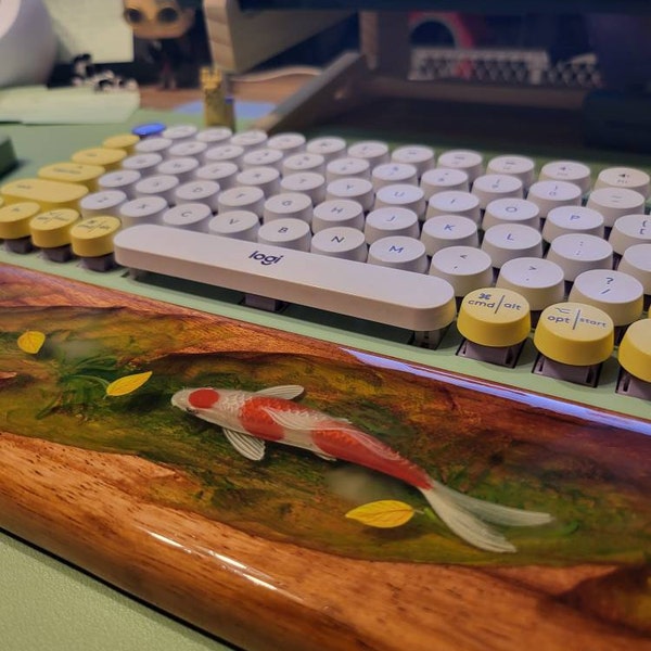 Black Dragon Hand-painted Keyboard Wrist Rest - Etsy