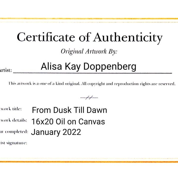 Certificate of Authenticity Seal Embosser, Custom Certificate Embossing ...